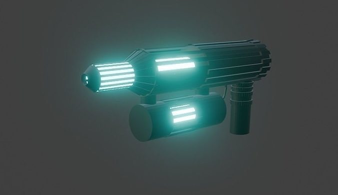 Ice Gun 3D model | CGTrader