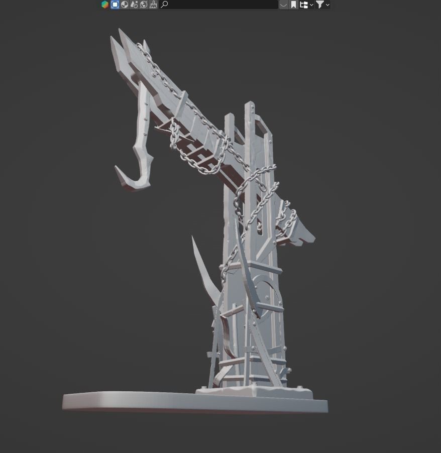 Dead by Daylight Board Game Custom Hook 2 3D model 3D printable | CGTrader