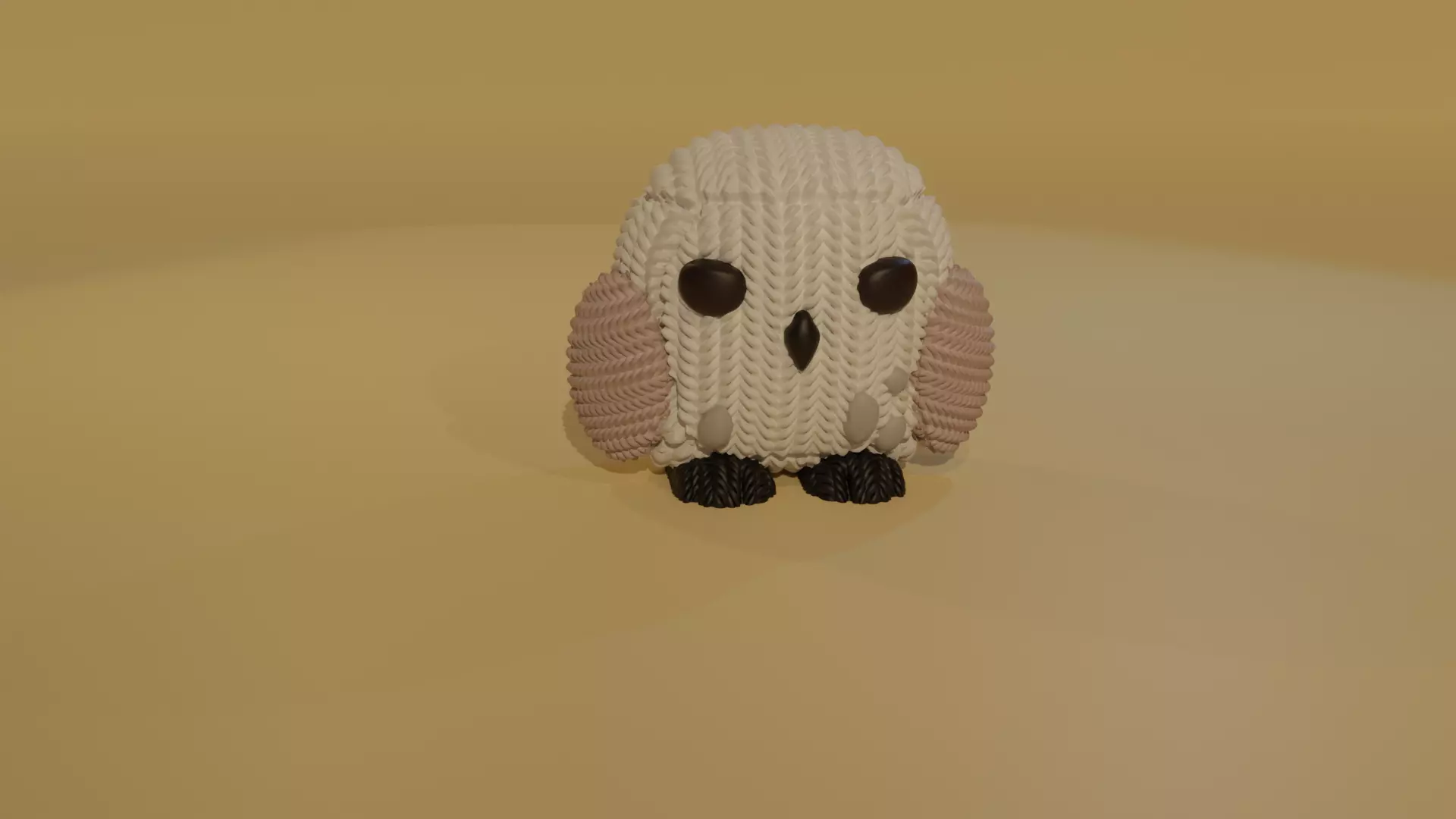 CROCHET HEDWIG OWL HARRY POTTER 3D model 3D printable | CGTrader