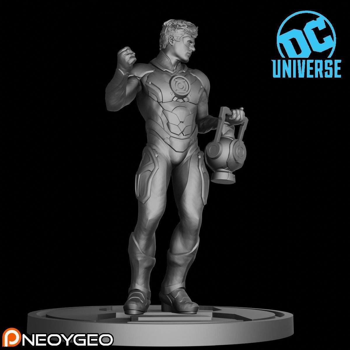GREEN LANTERN - DC UNIVERSE free 3D model 3D printable | CGTrader