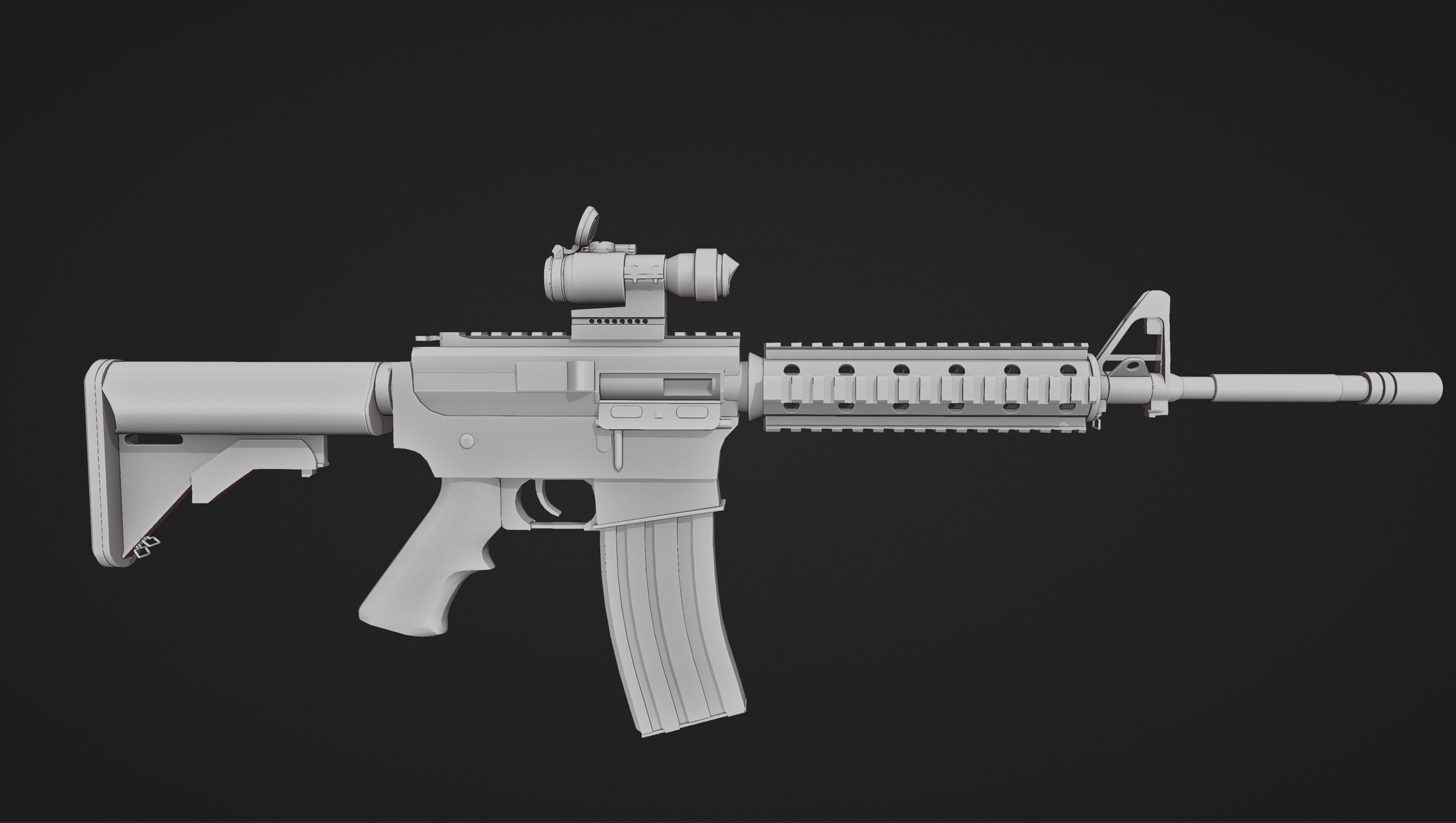 FREE Colt M4 free VR / AR / low-poly 3D model rigged | CGTrader