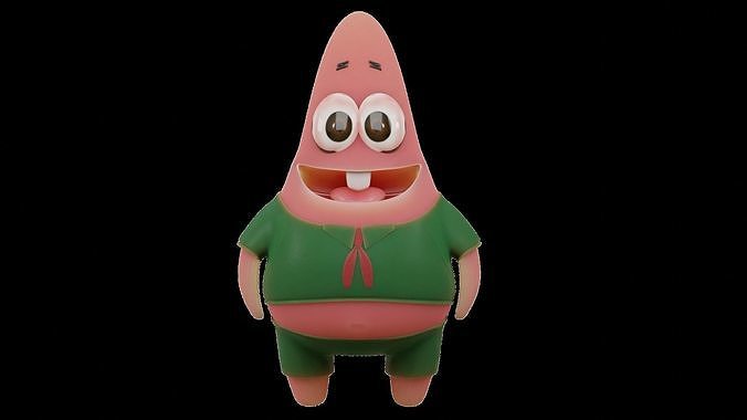 Patrick 3D Character Free free 3D model | CGTrader