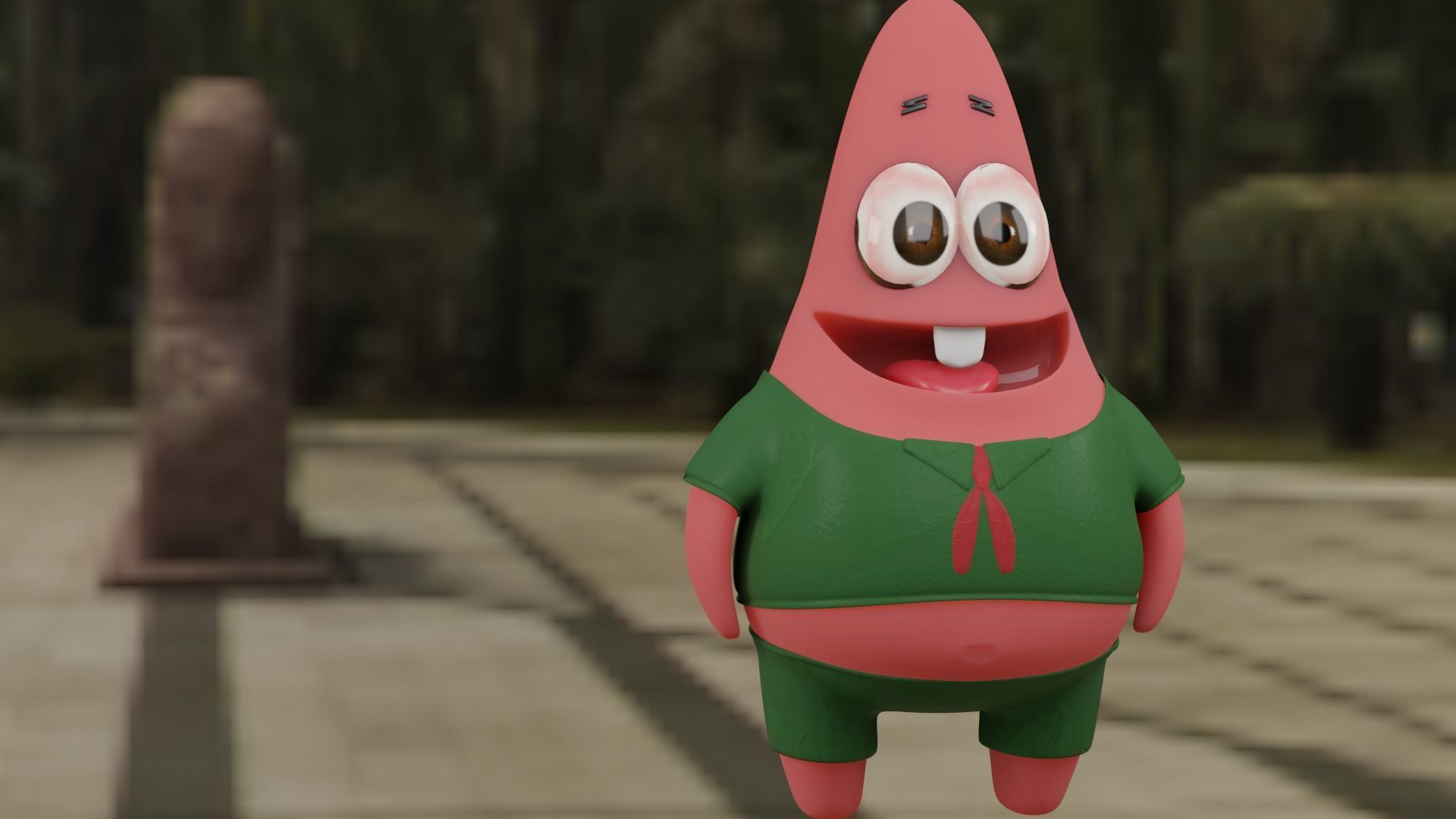 Patrick 3D Character Free free 3D model | CGTrader