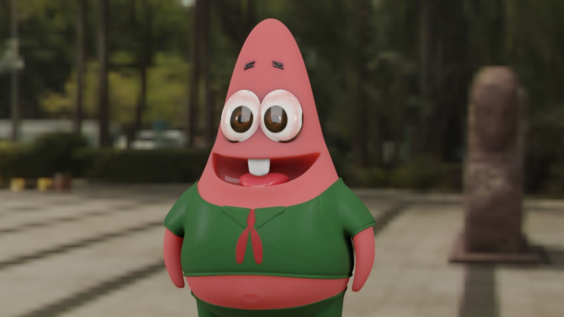 Patrick 3D Character Free free 3D model | CGTrader