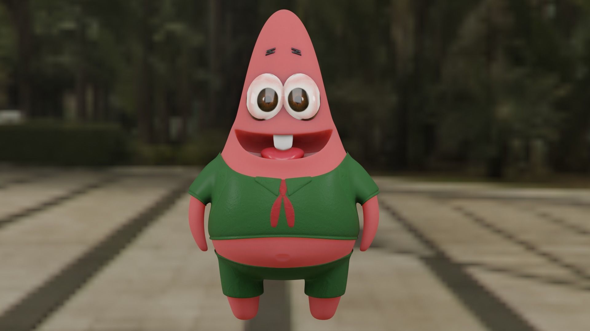 Patrick 3D Character Free free 3D model | CGTrader