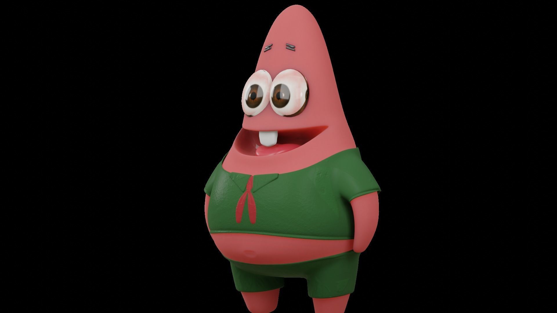 Patrick 3D Character Free free 3D model | CGTrader