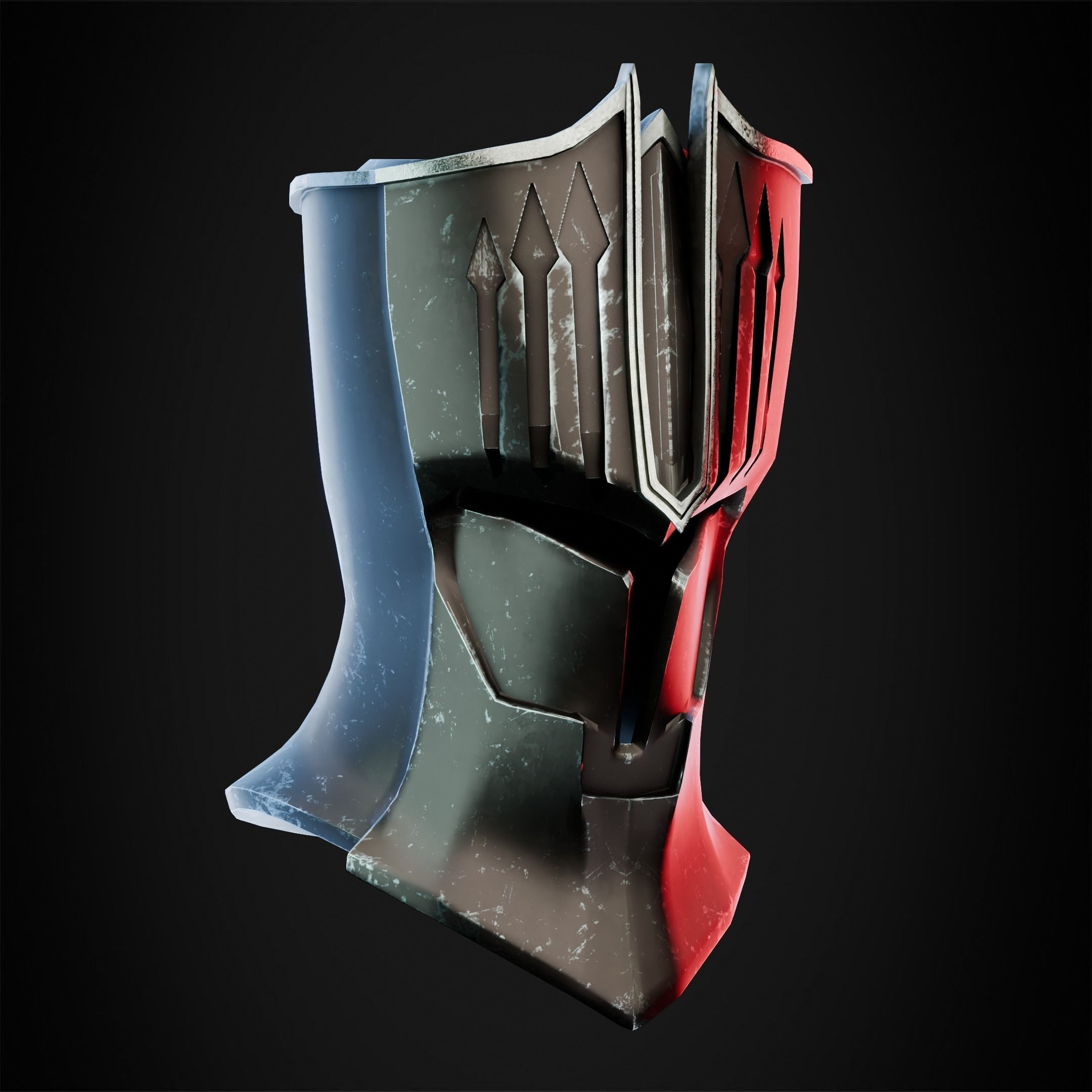 Fire Emblem Black Knight Helmet for Cosplay 3D model 3D printable ...