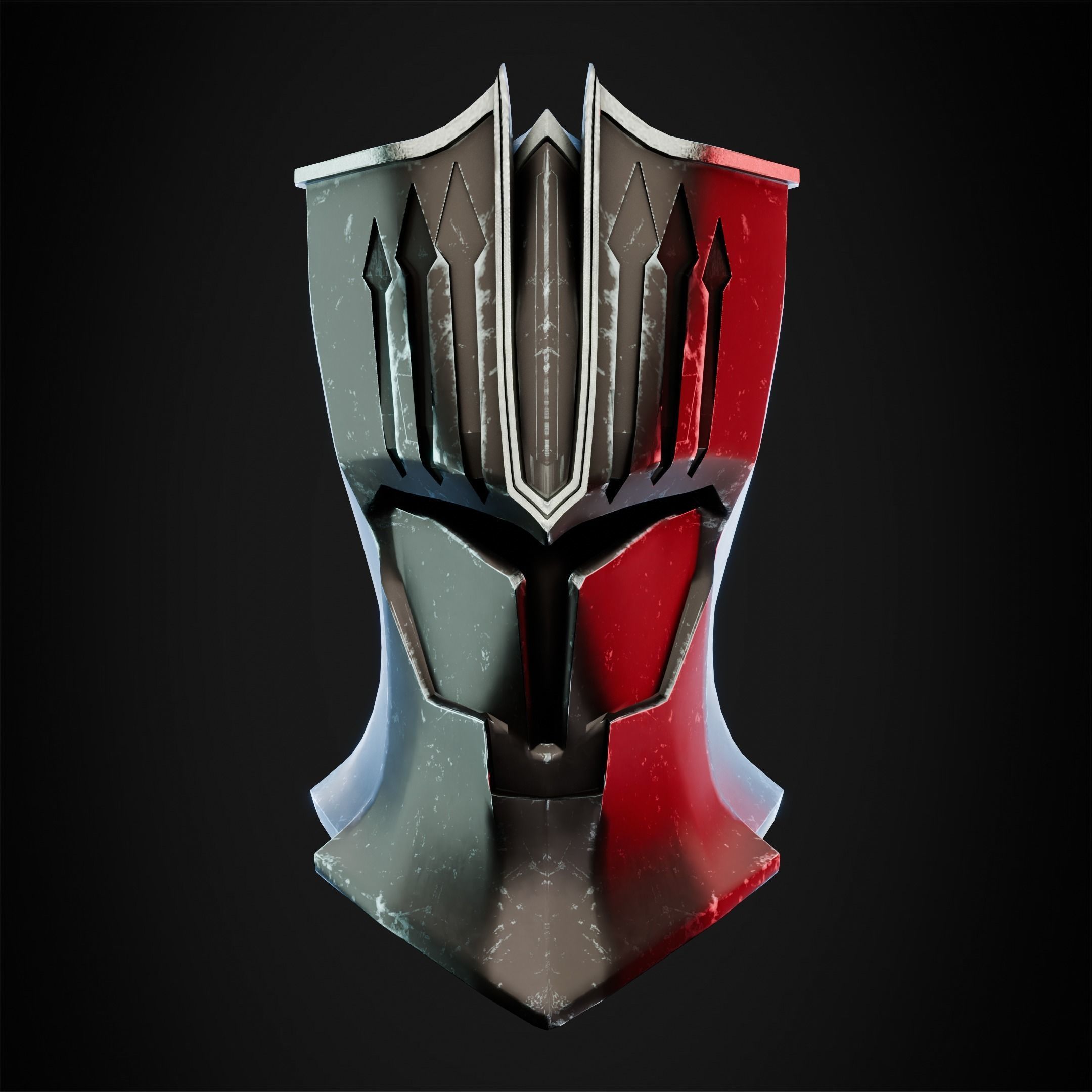 Fire Emblem Black Knight Helmet for Cosplay 3D model 3D printable ...
