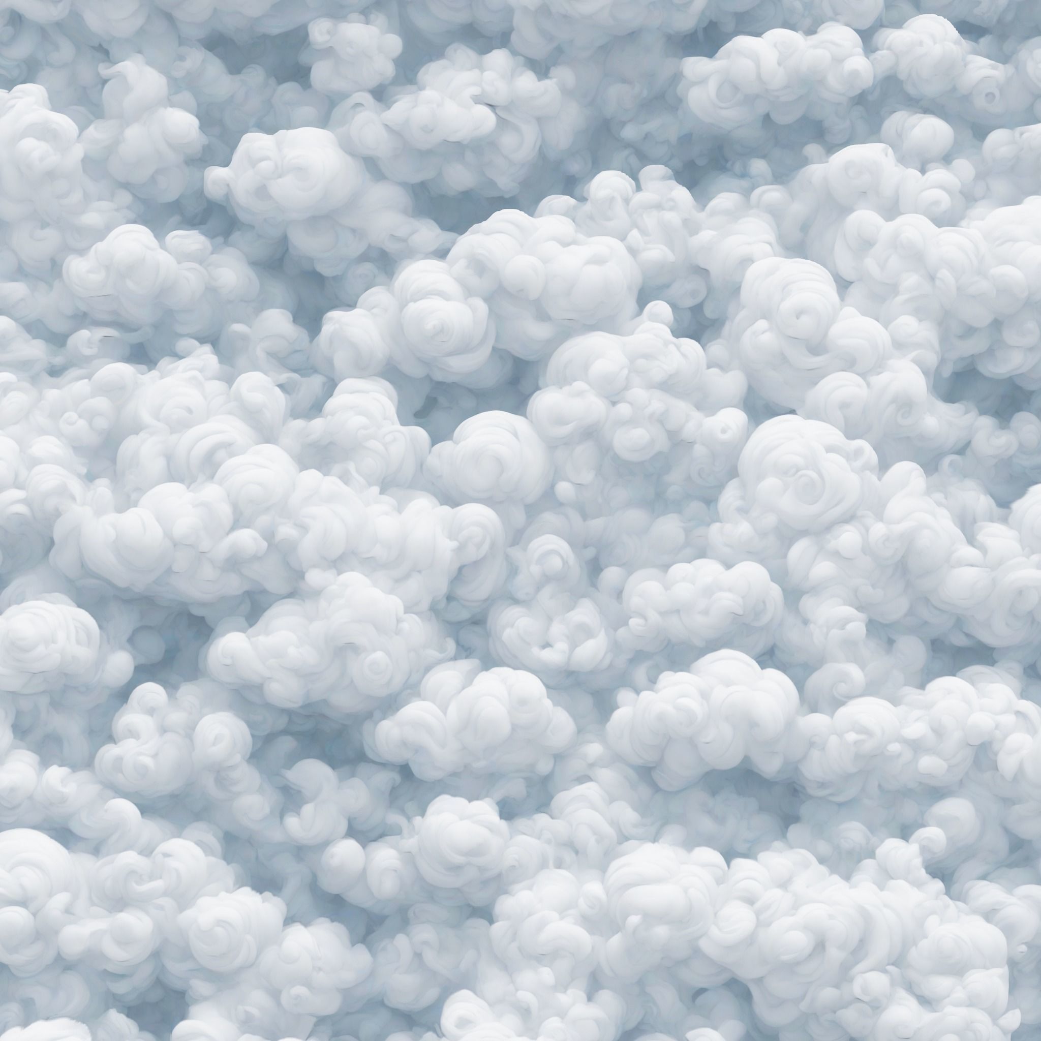 Stylized Clouds Seamless Texture Texture | CGTrader