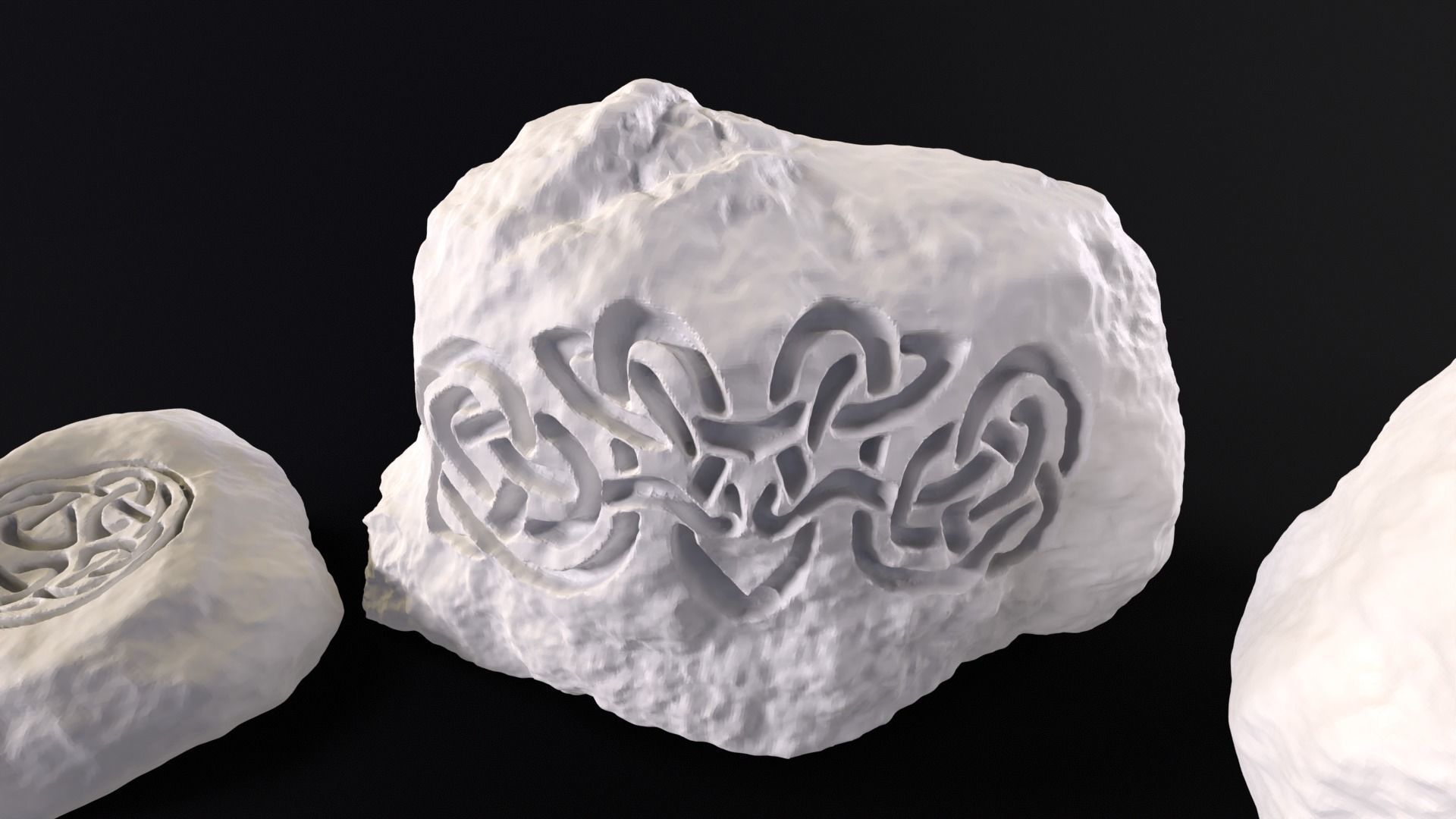 Celtic Rocks - 3D Printing 3D model 3D printable | CGTrader