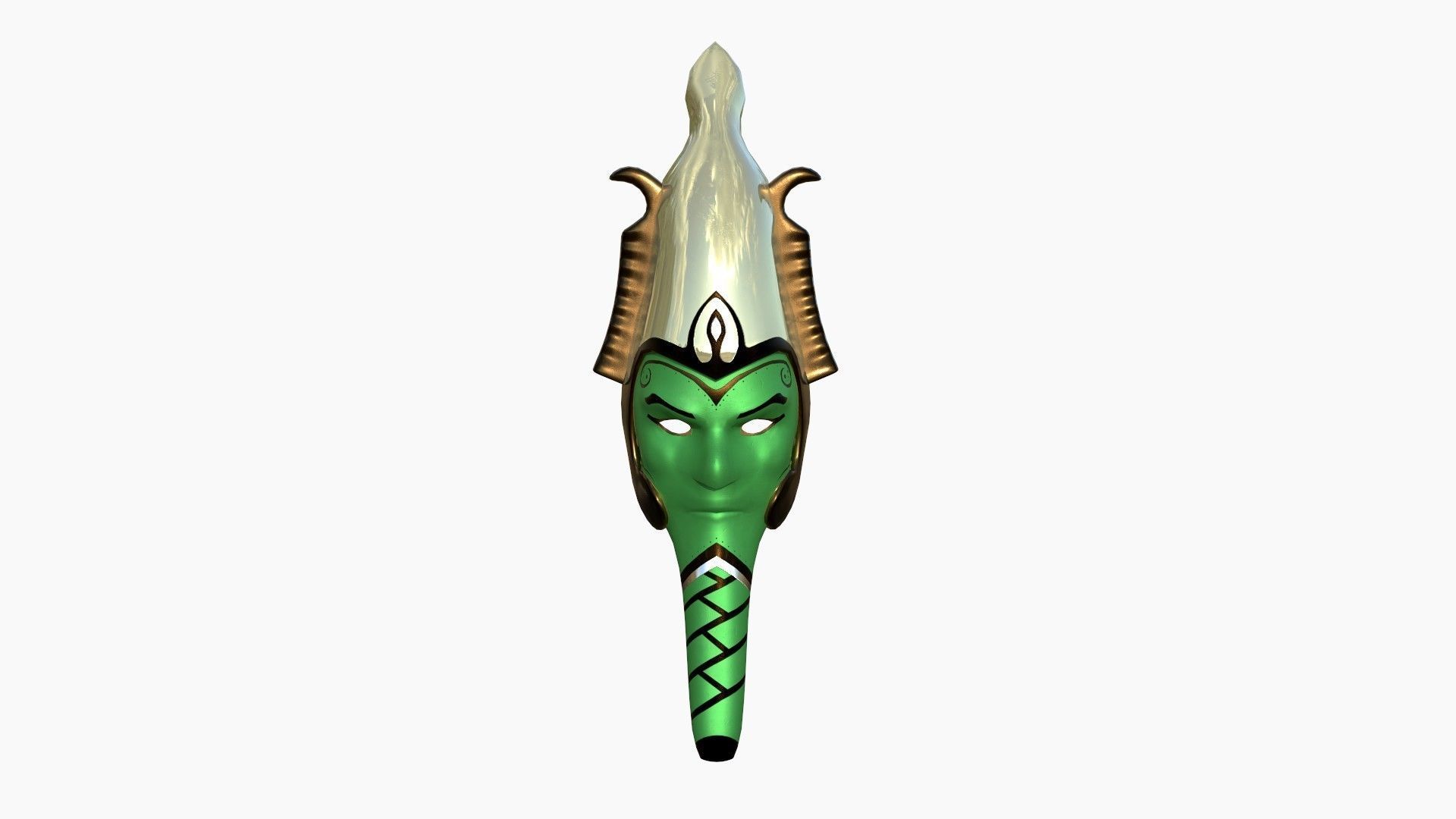 3D model Osiris Mask A05 - Egyptian Gods Character Clothing VR / AR ...