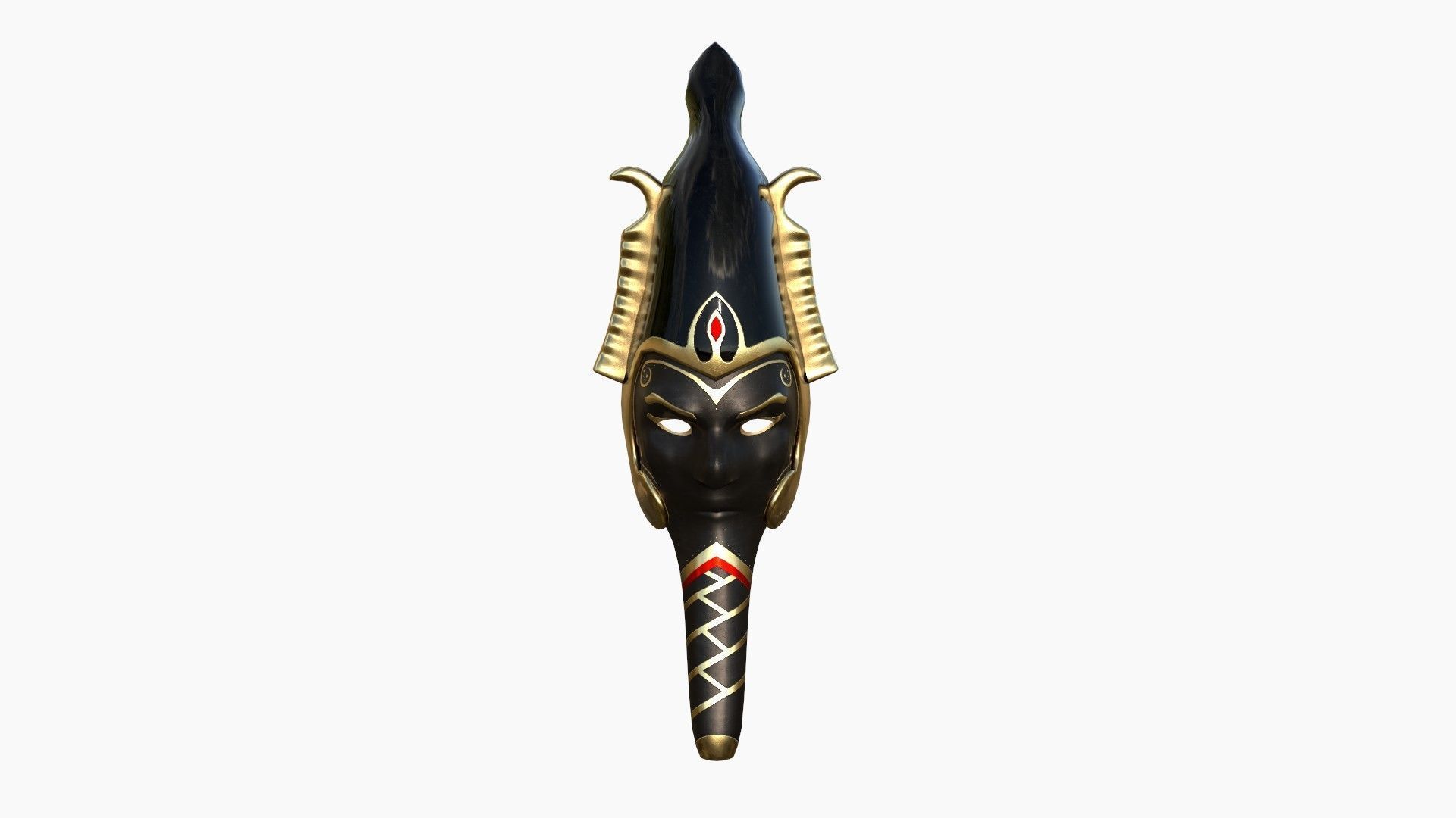 3D model Osiris Mask A02 - Egyptian Gods Character Clothing VR / AR ...