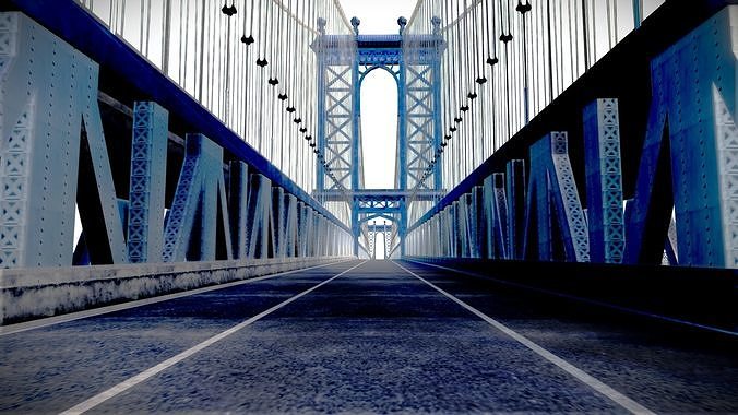 Manhattan Bridge 3D model | CGTrader