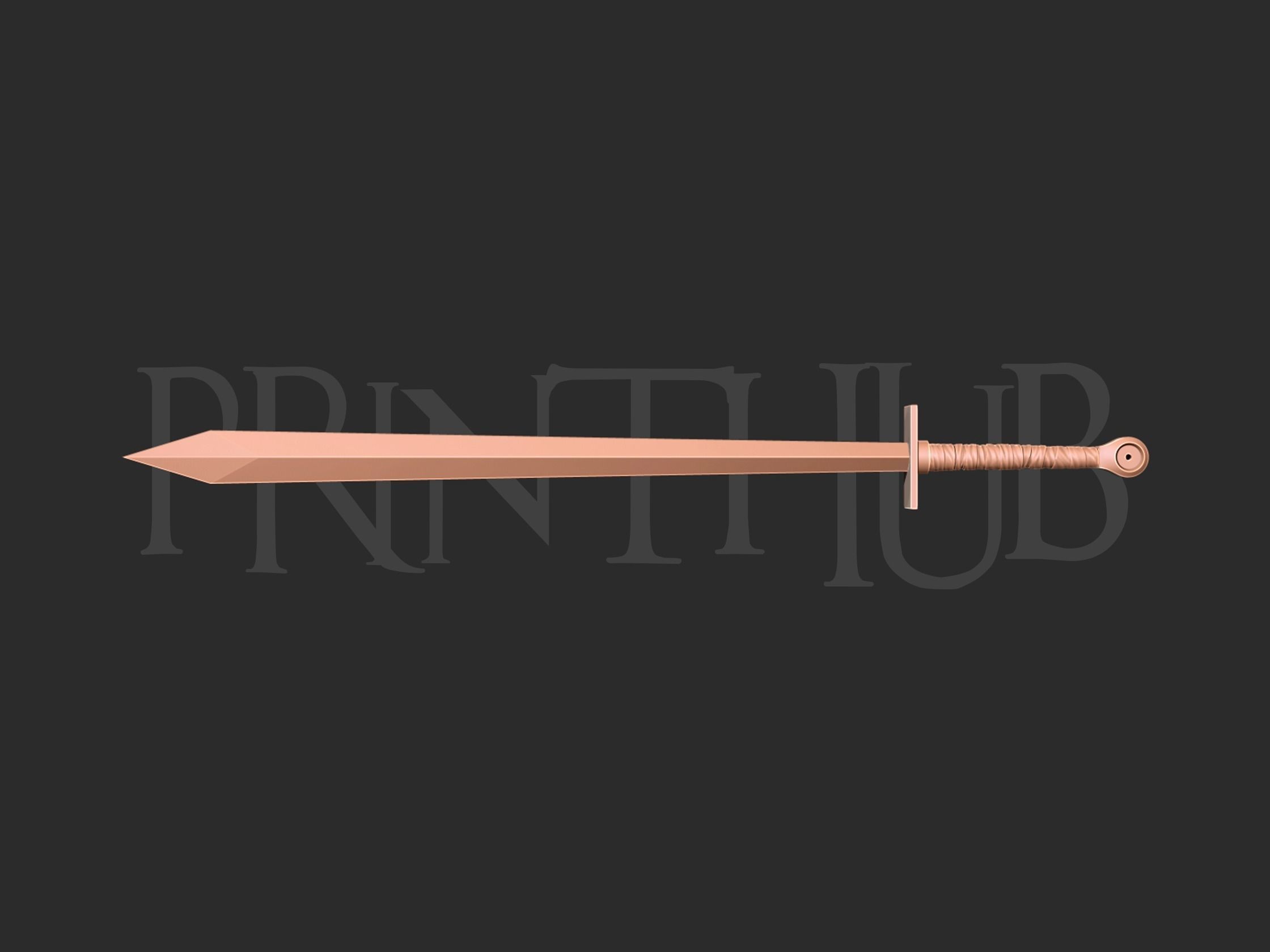 Sesshomaru Tokijin Sword 3D model 3D printable | CGTrader