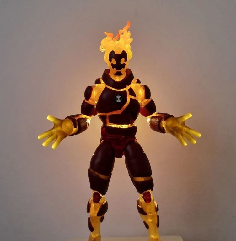 Heatblast Marvel Legends Arms Ben 10 3D model 3D printable | CGTrader