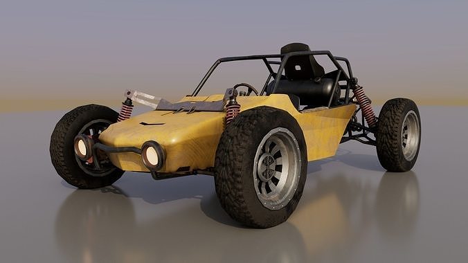 PUBG buggy with texture 3D model | CGTrader