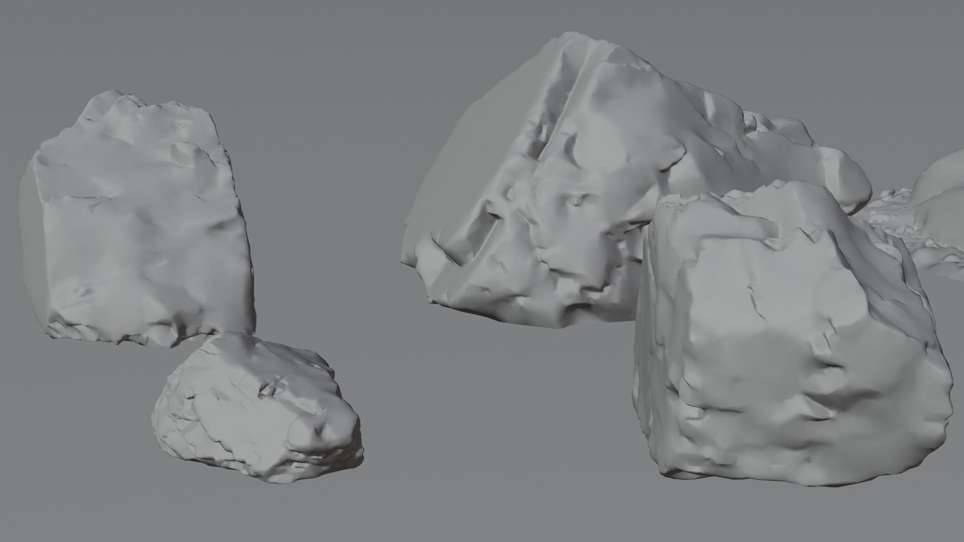 Rock Pack 2 free 3D model | CGTrader