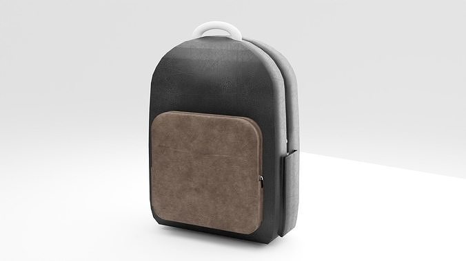 High-Quality Realistic Backpack 3D Model free VR / AR / low-poly 3D ...
