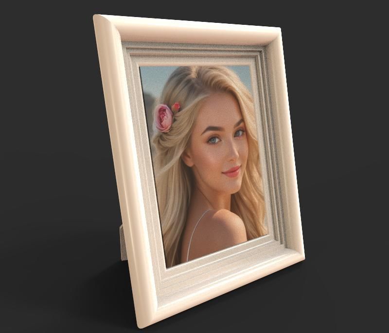 3D model The Photo Frame VR / AR / low-poly | CGTrader