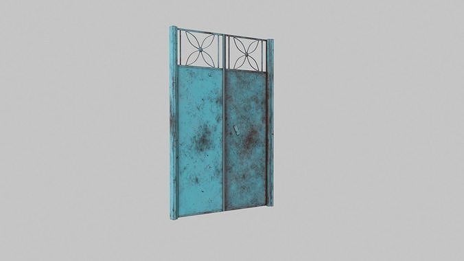 Old Iraqi door 3D model | CGTrader