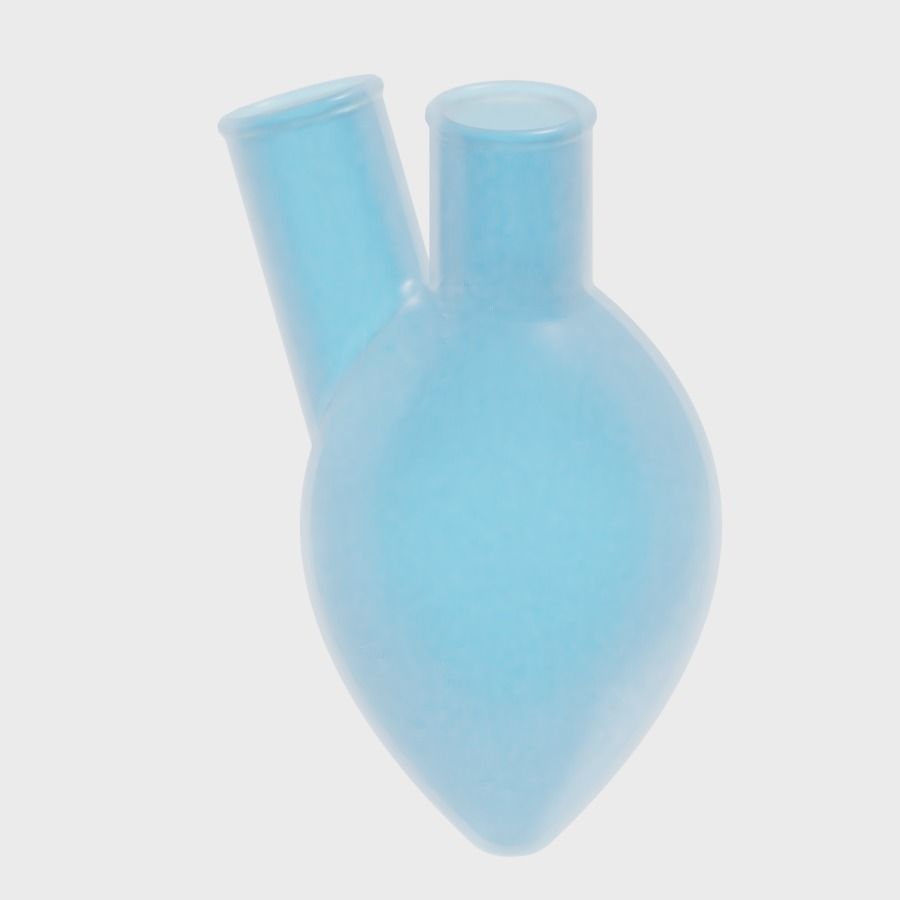 Glassy Pear Shaped Claisen Flask 3D model | CGTrader