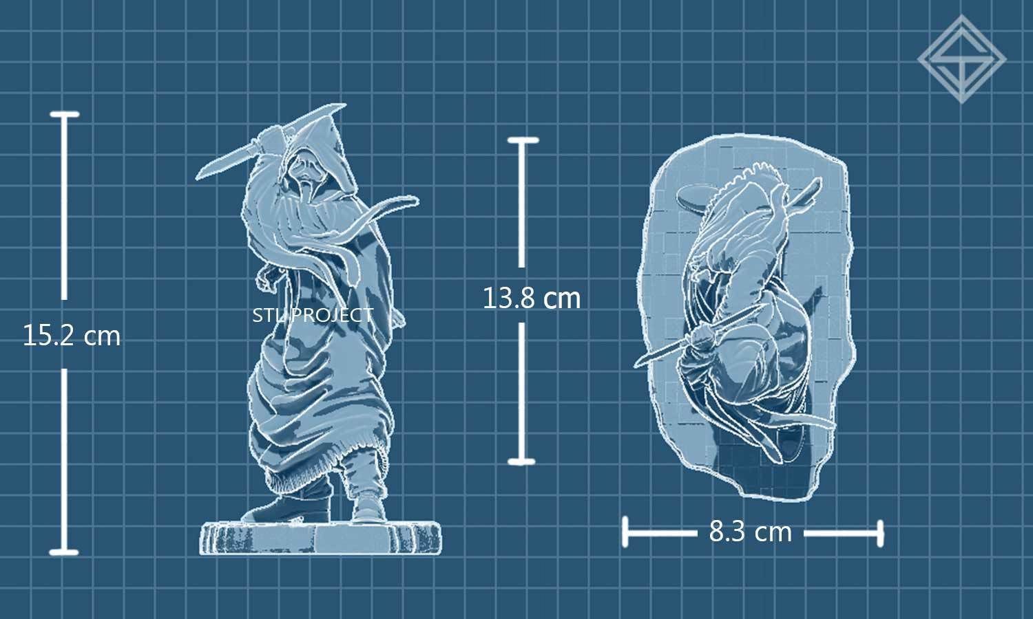 Ghostface free 3D model 3D printable | CGTrader