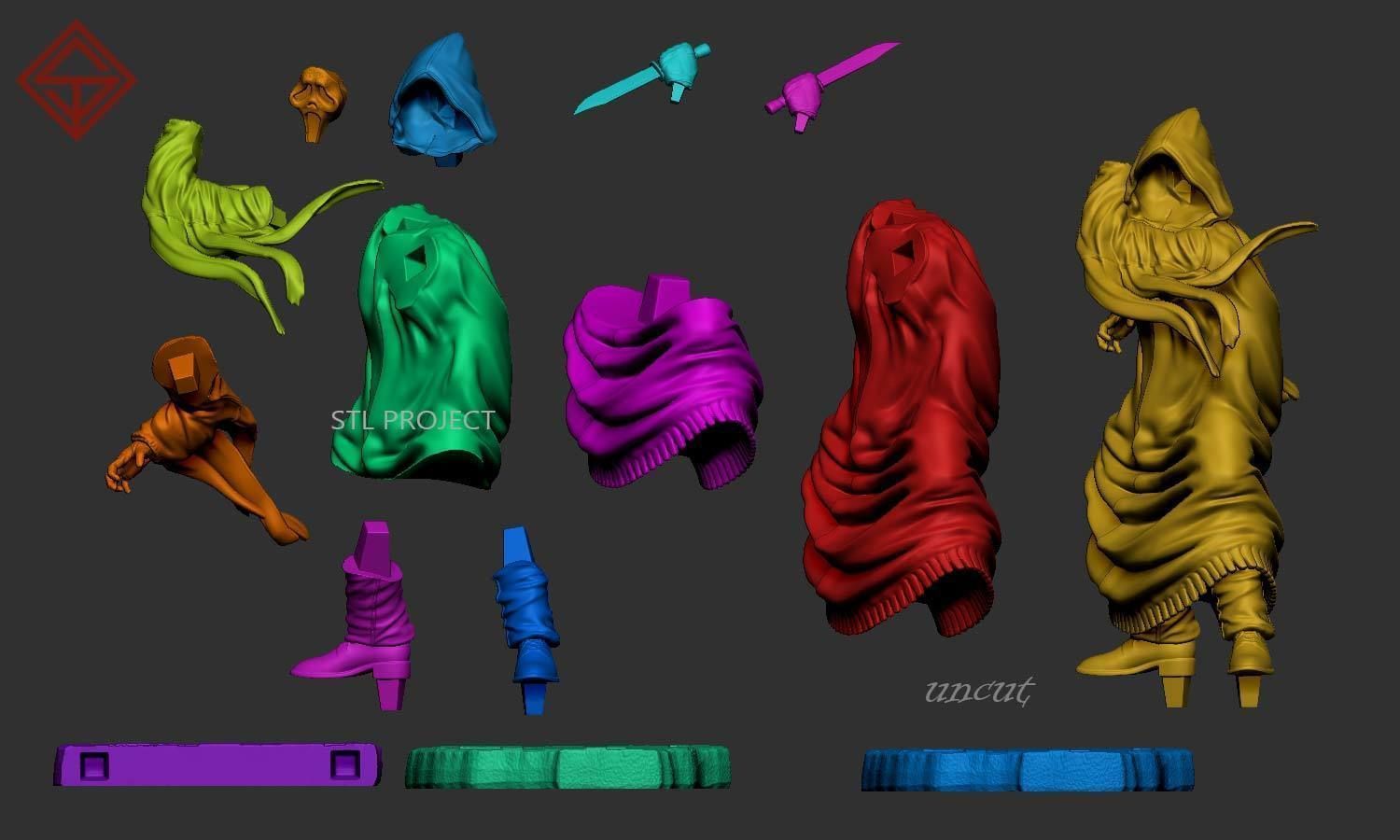 Ghostface free 3D model 3D printable | CGTrader