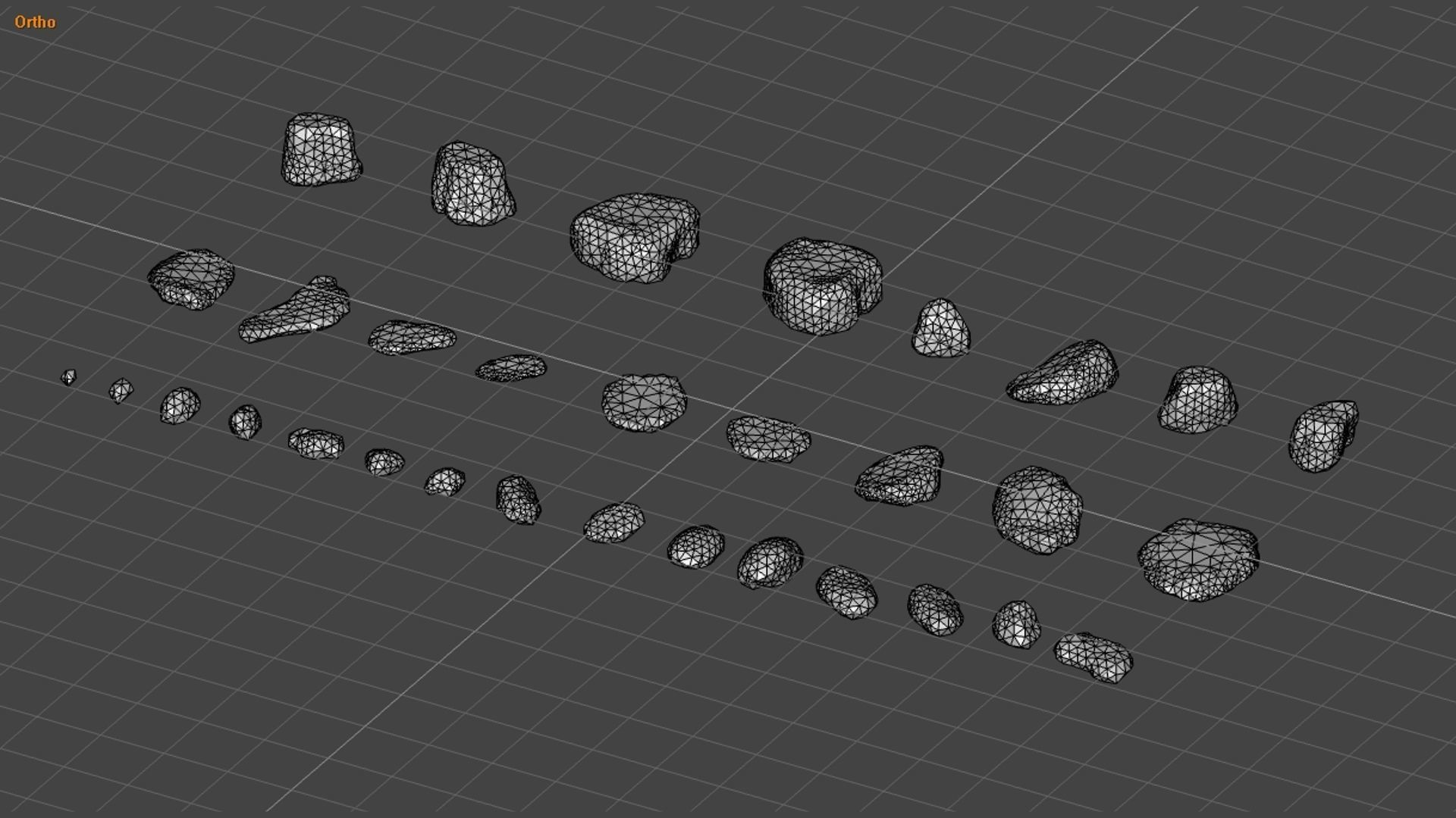 Assorted Rocks - Base free VR / AR / low-poly 3D model | CGTrader
