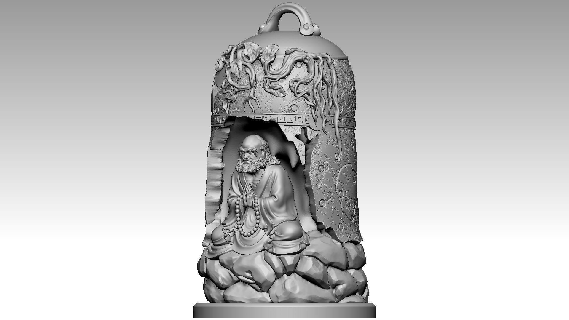 Dharma Bell 3D model 3D printable | CGTrader