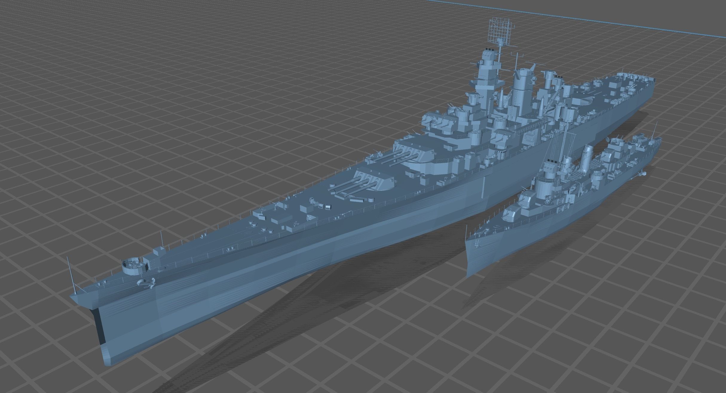 Tirpitz warship Model Nelson-class battleship warship Model 3D model 3D ...