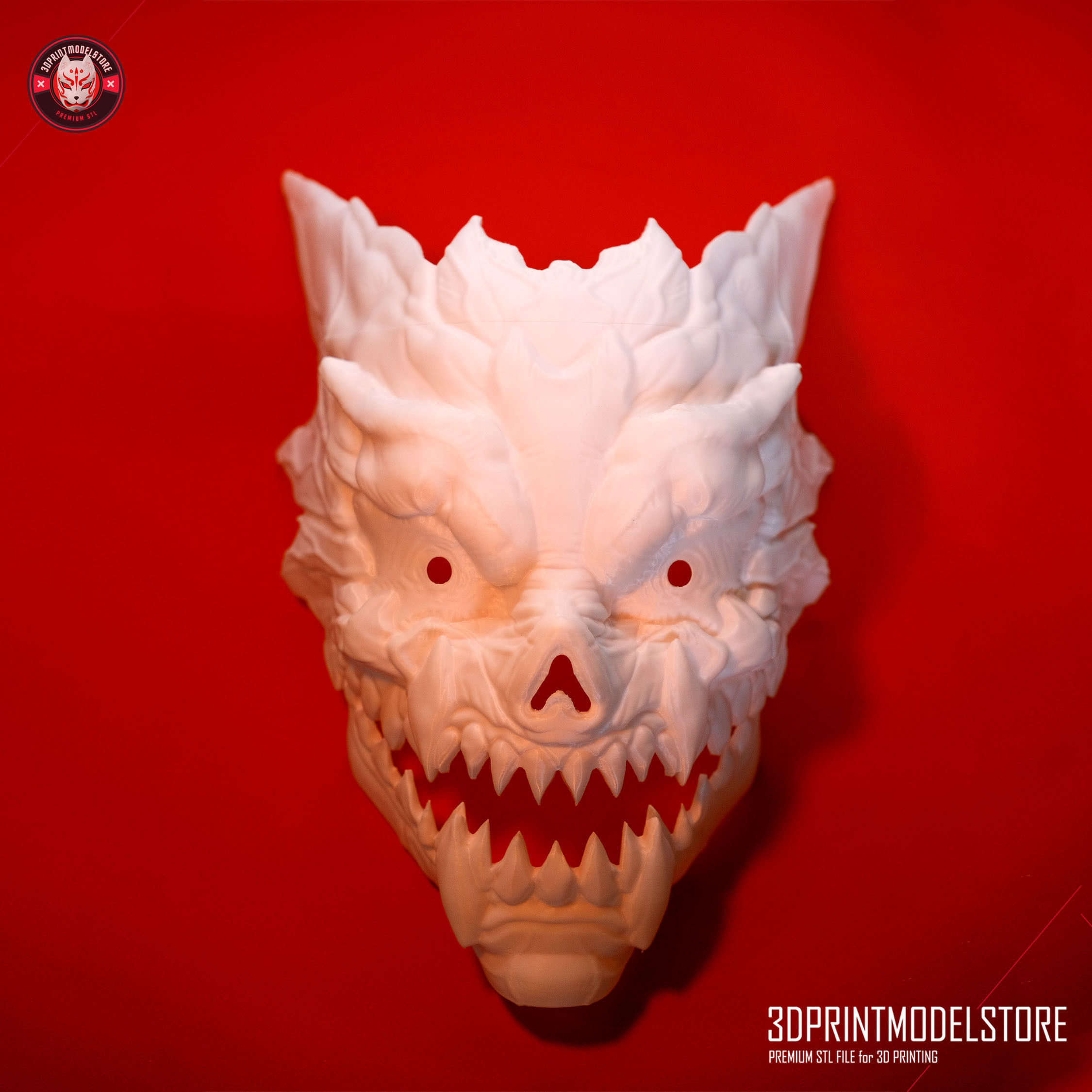 Kaiju No 8 Mask - Hibino Kafka Cosplay 3D model 3D printable | CGTrader