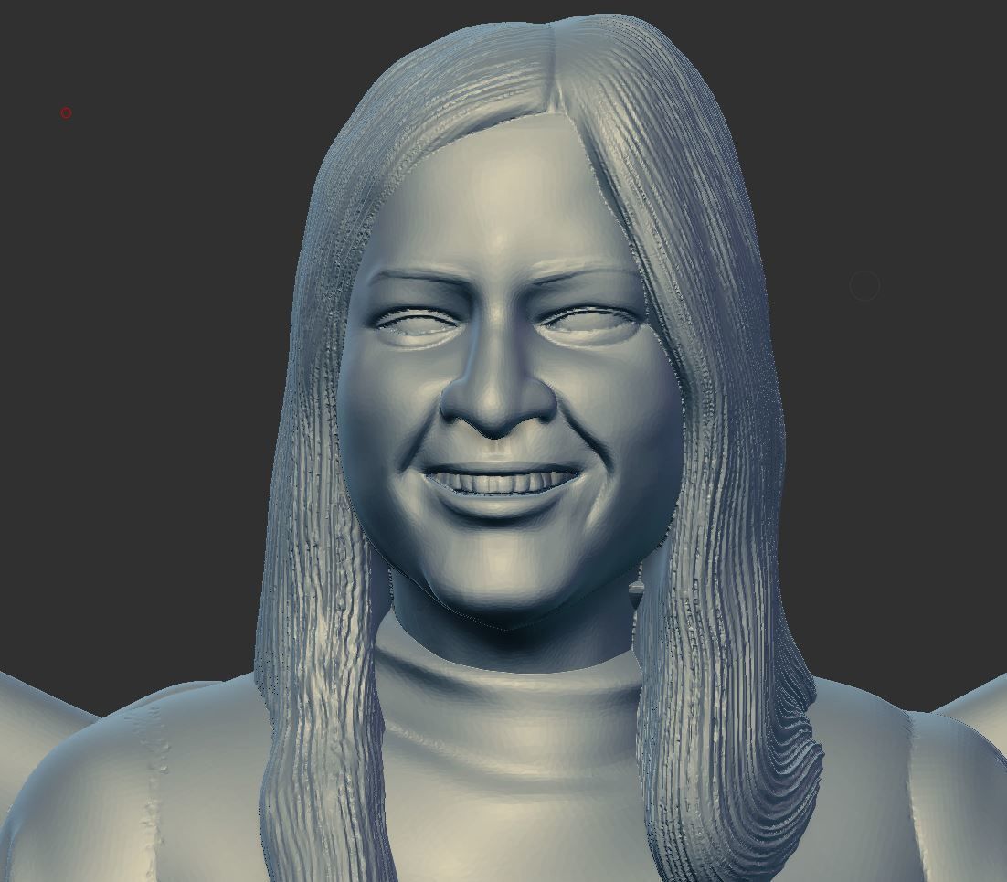 Busy girl 3D model 3D printable | CGTrader