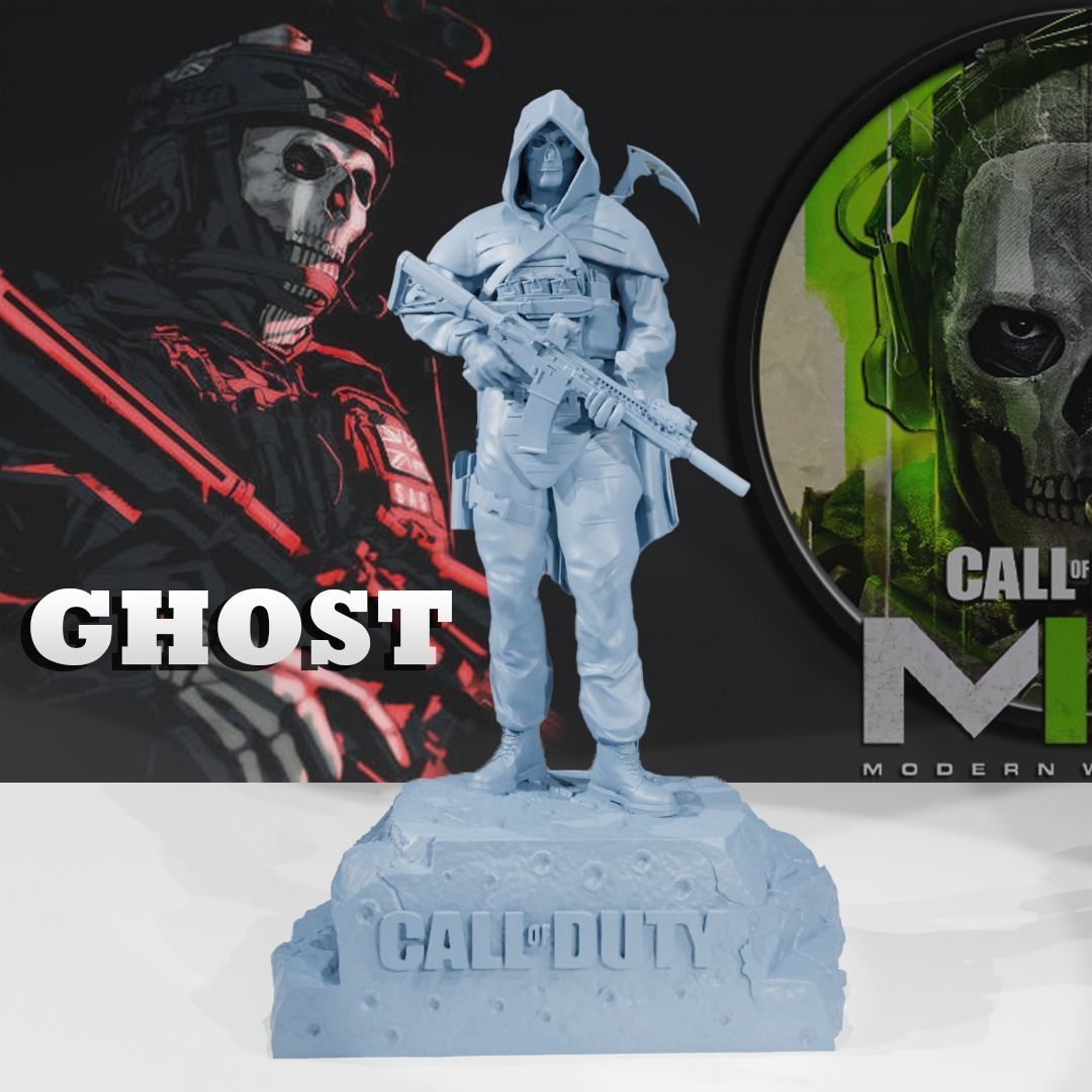 CALL OF DUTY - GHOST SOLDIER - 3D PRINT 3D model 3D printable | CGTrader