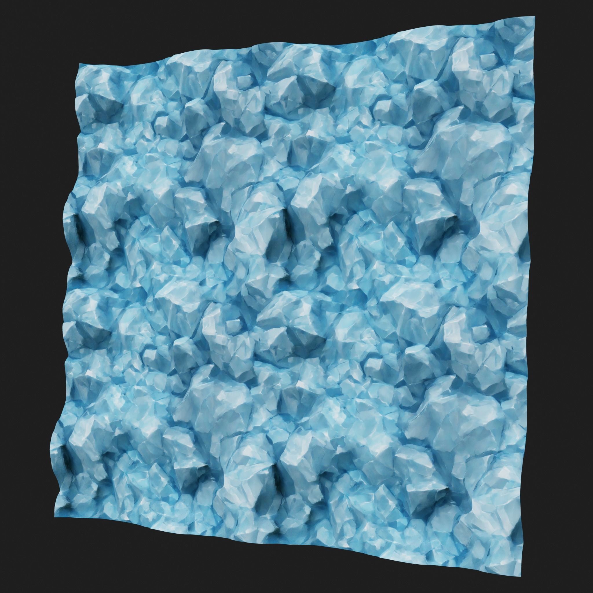 Stylized Ice Seamless Texture Texture | CGTrader