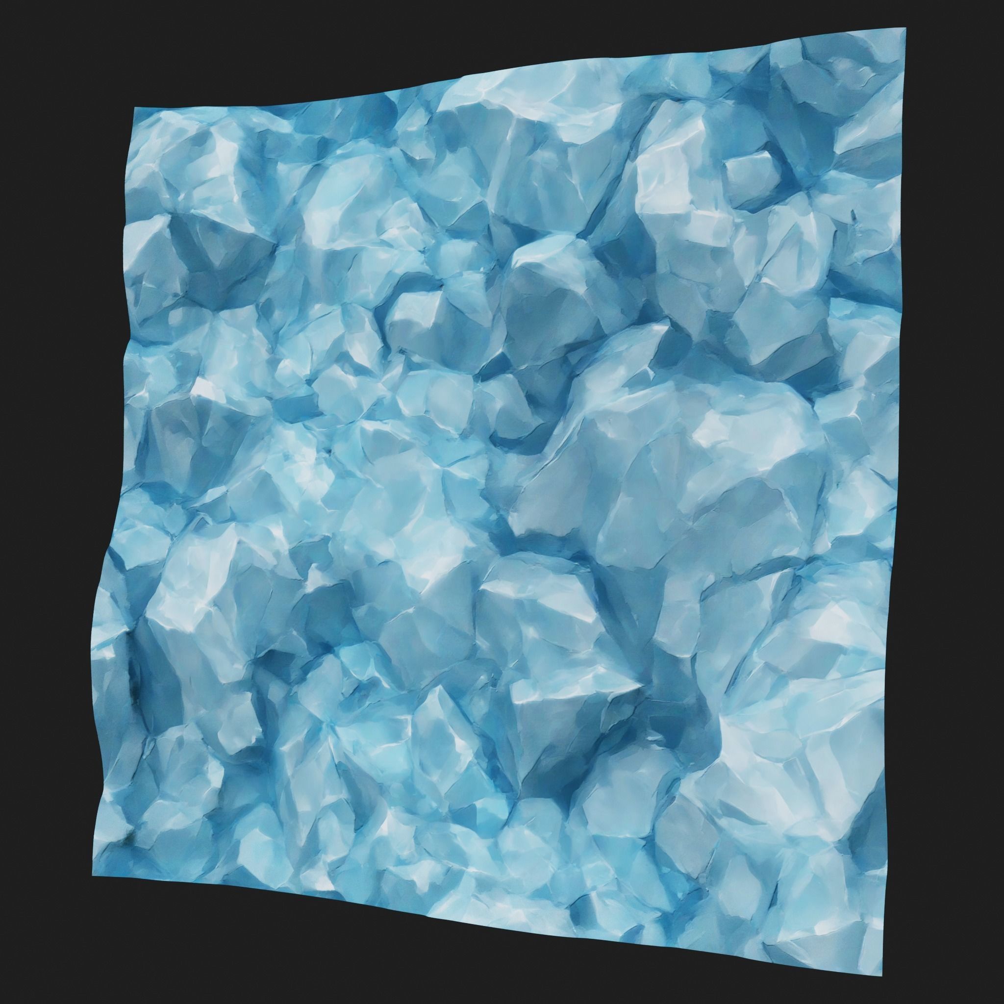 Stylized Ice Seamless Texture Texture | CGTrader