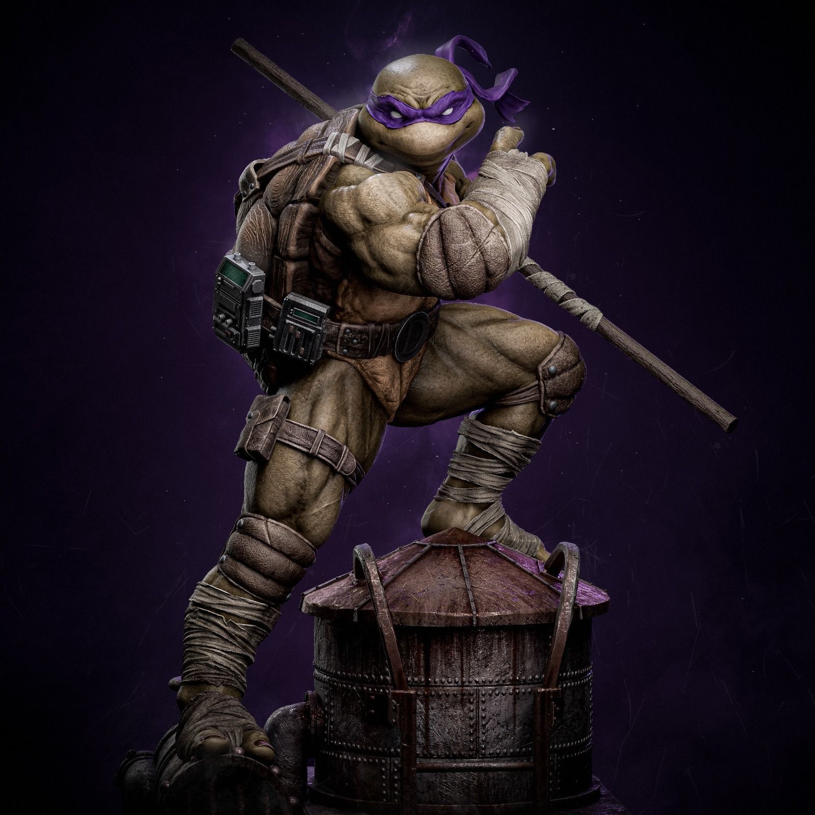 TMNT Diorama 3D Print 3D model 3D printable | CGTrader