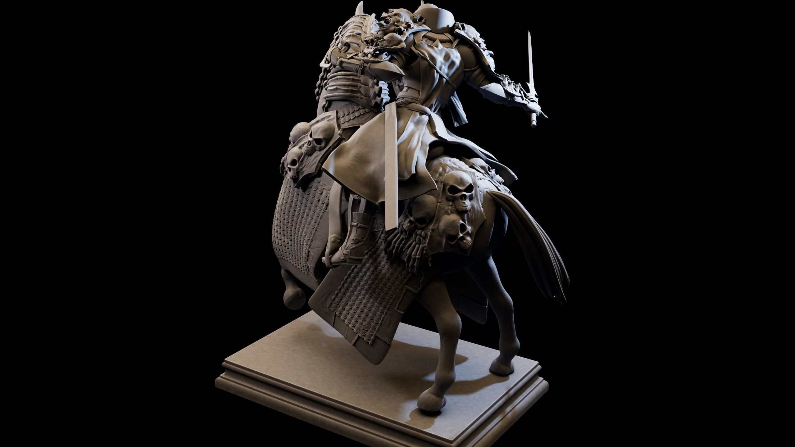 Dark Knight 3d print ready 3D model 3D printable | CGTrader