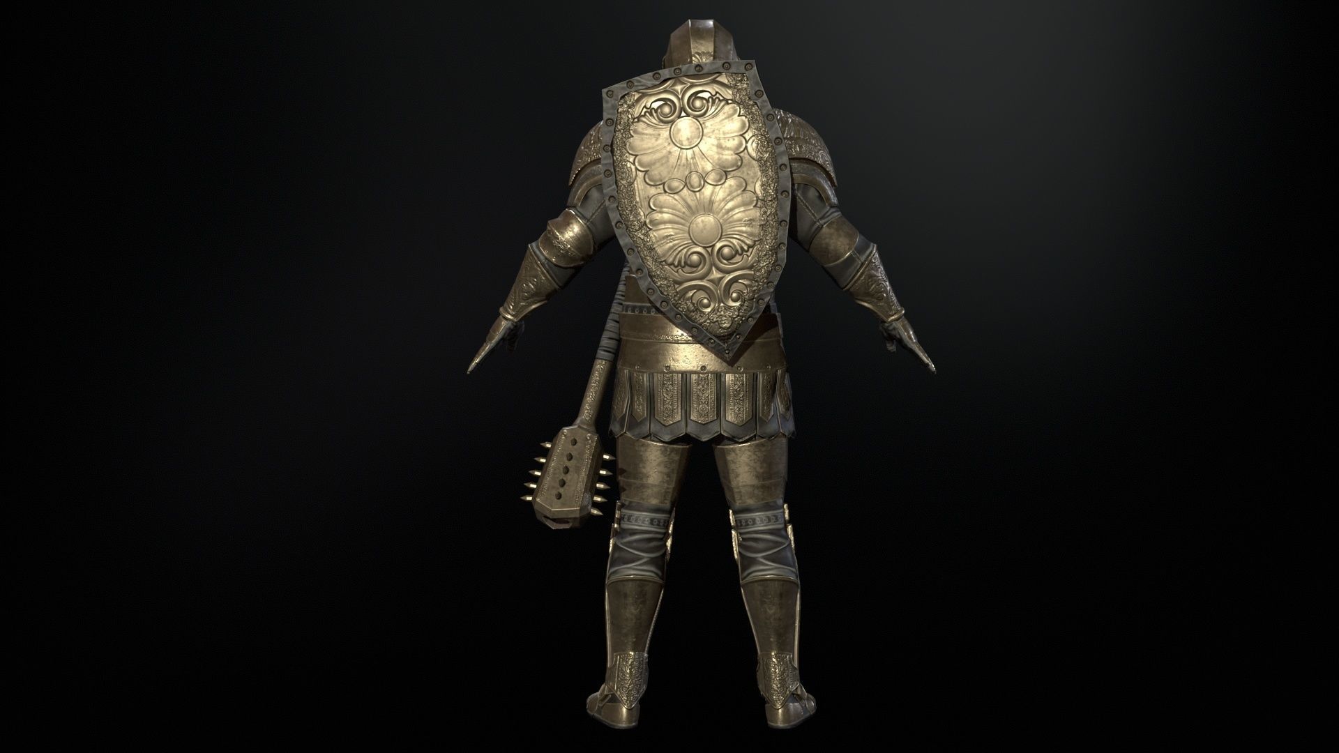 3D model NPC Knight6 VR / AR / low-poly | CGTrader
