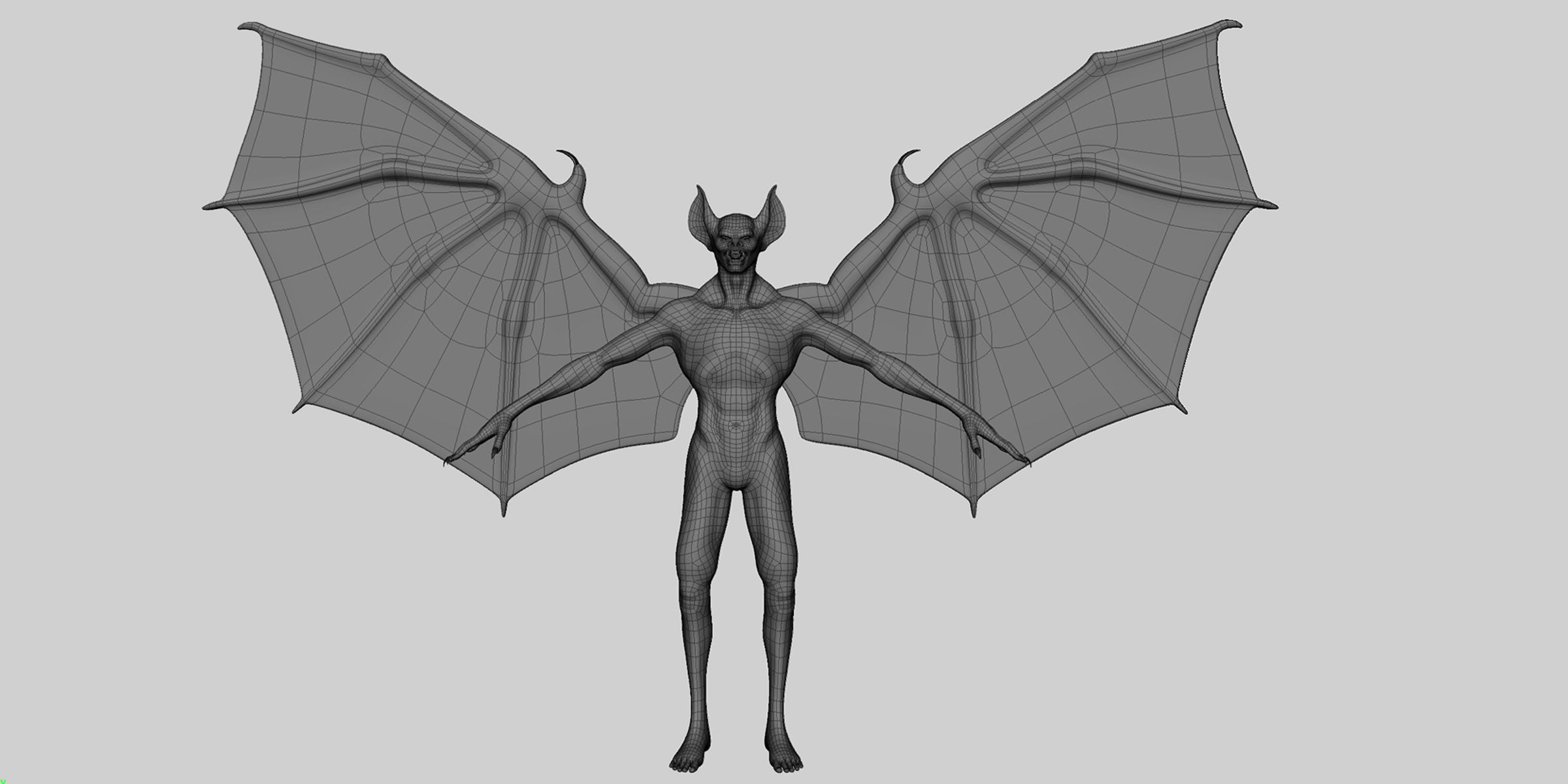 3D Model Collection Vampire Vs Werewolf Basemesh VR / AR / low-poly ...