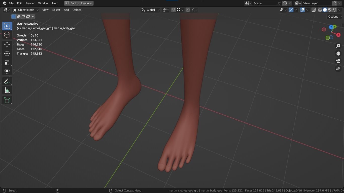 Martin cartoon male teen teen character 3D model | CGTrader