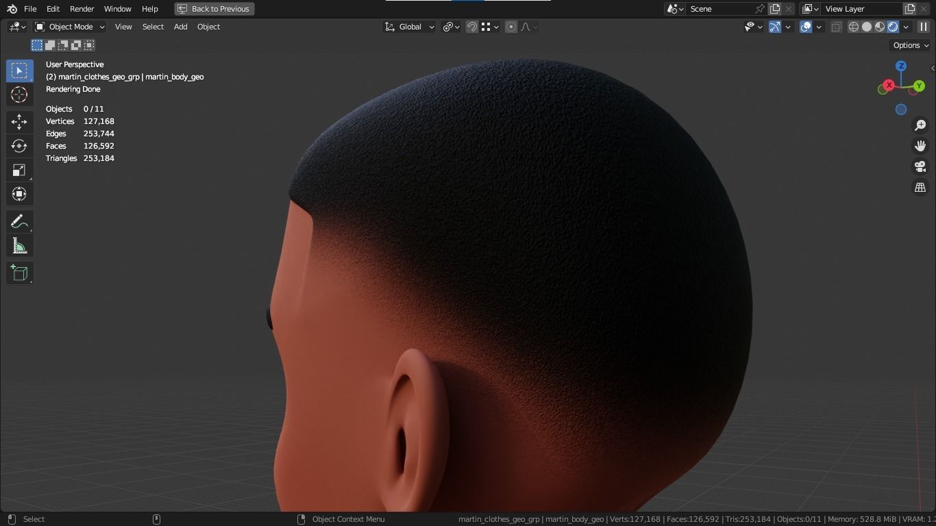 Martin cartoon male teen teen character 3D model | CGTrader
