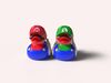 Mario and Luigi Ducks- Super Mario Bros 3D model 3D printable | CGTrader