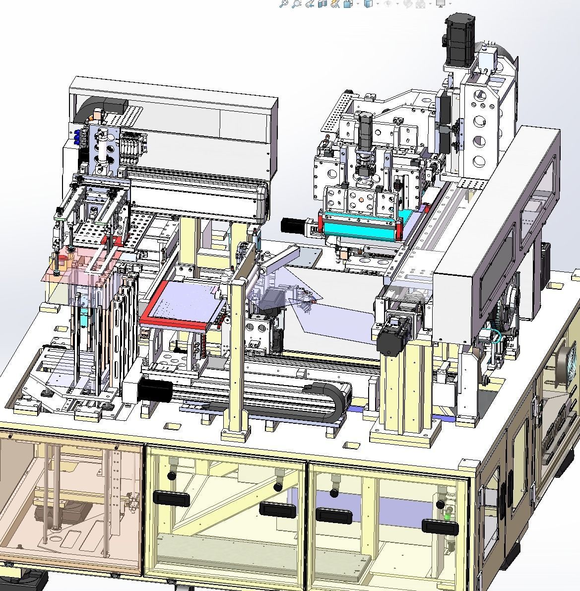 Polarizer laminating machine 3D model | CGTrader