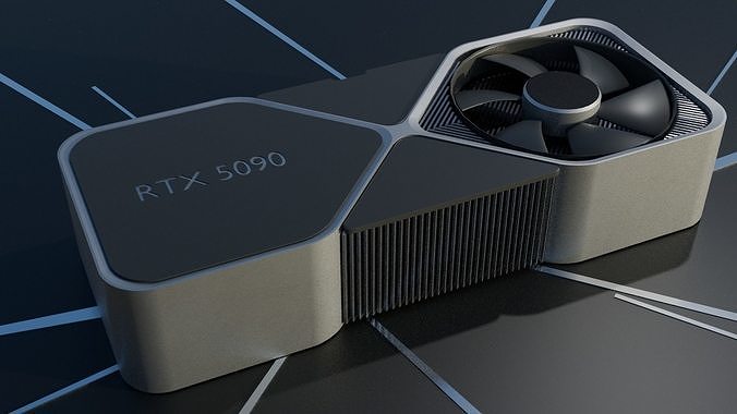 RTX 5090 free 3D model | CGTrader