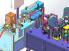FFC flexible cable production line 3D model | CGTrader
