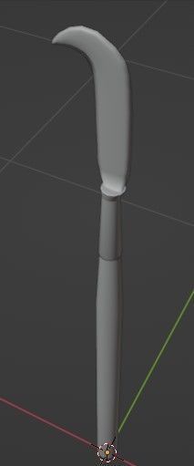 Melee weapon - War billhook free VR / AR / low-poly 3D model | CGTrader