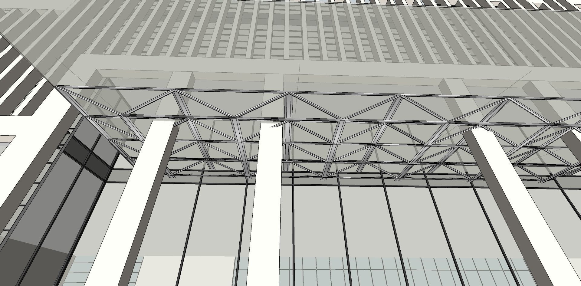 retail shop exterior redesign in neoclassical design 3D model | CGTrader