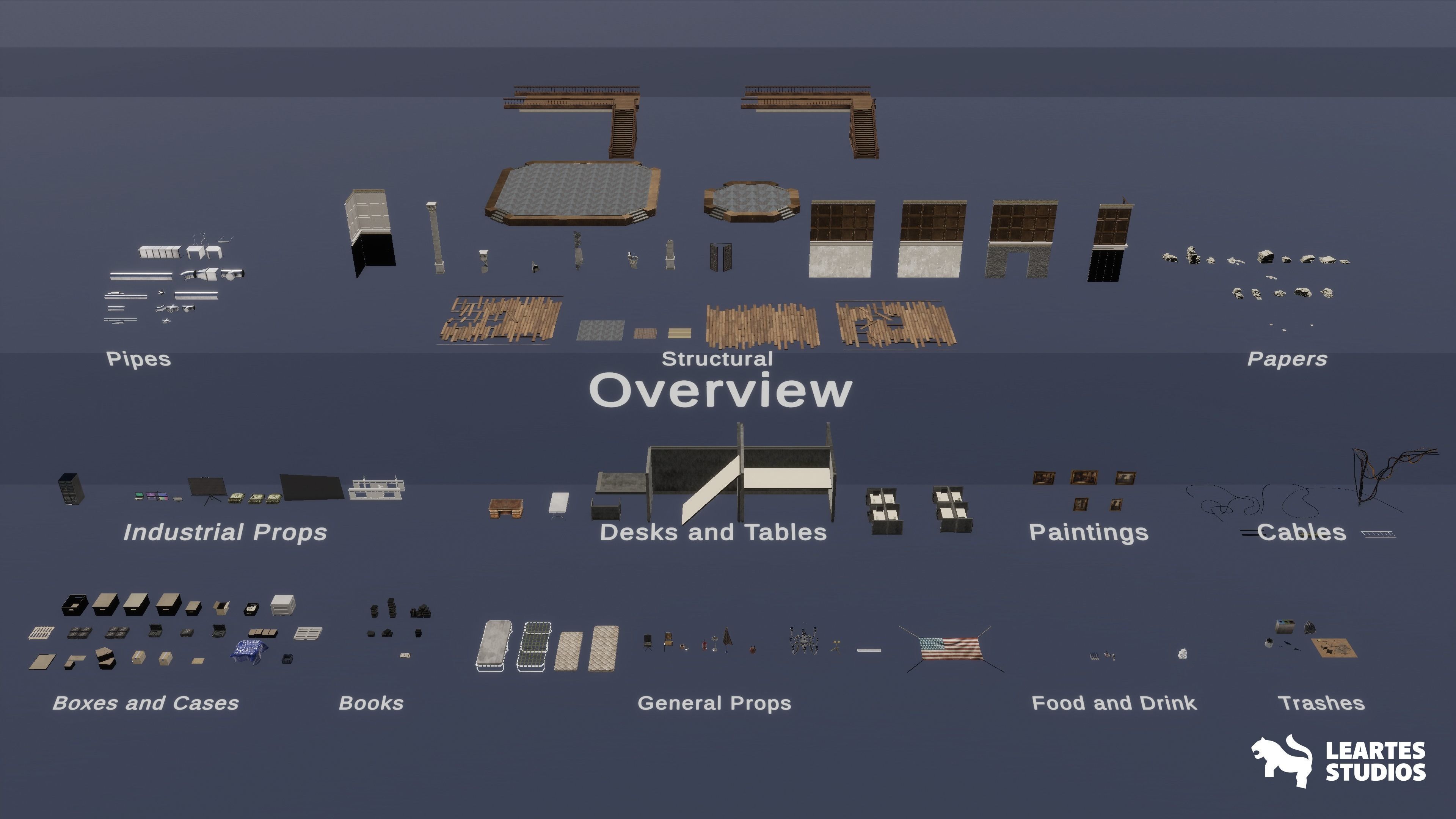 3D model Command Center VR / AR / low-poly | CGTrader
