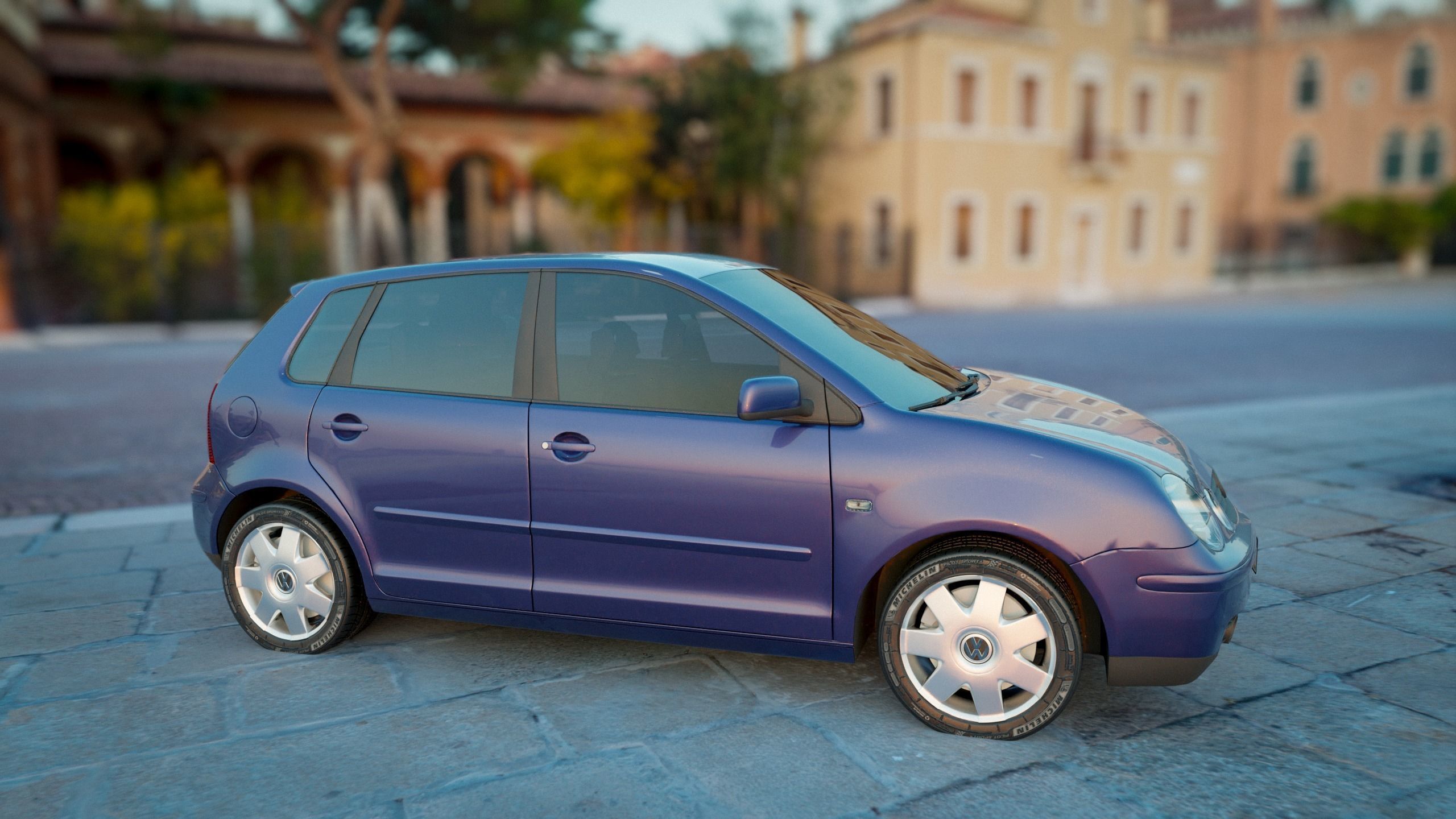 Polo Hatch Mk4 2001 3D model | CGTrader