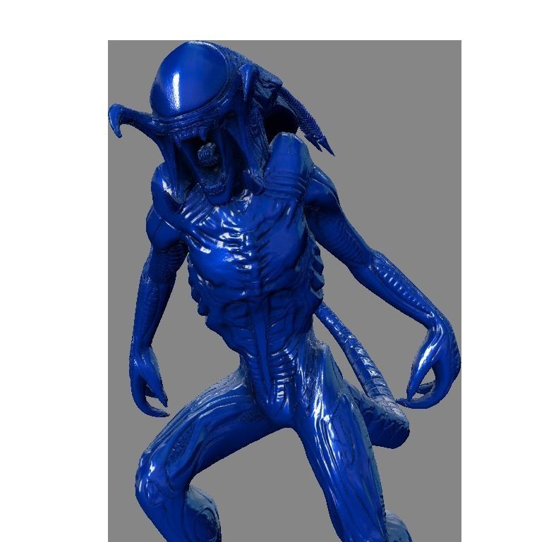 Predalien Alien vs predator 3dprint 3D model 3D printable | CGTrader